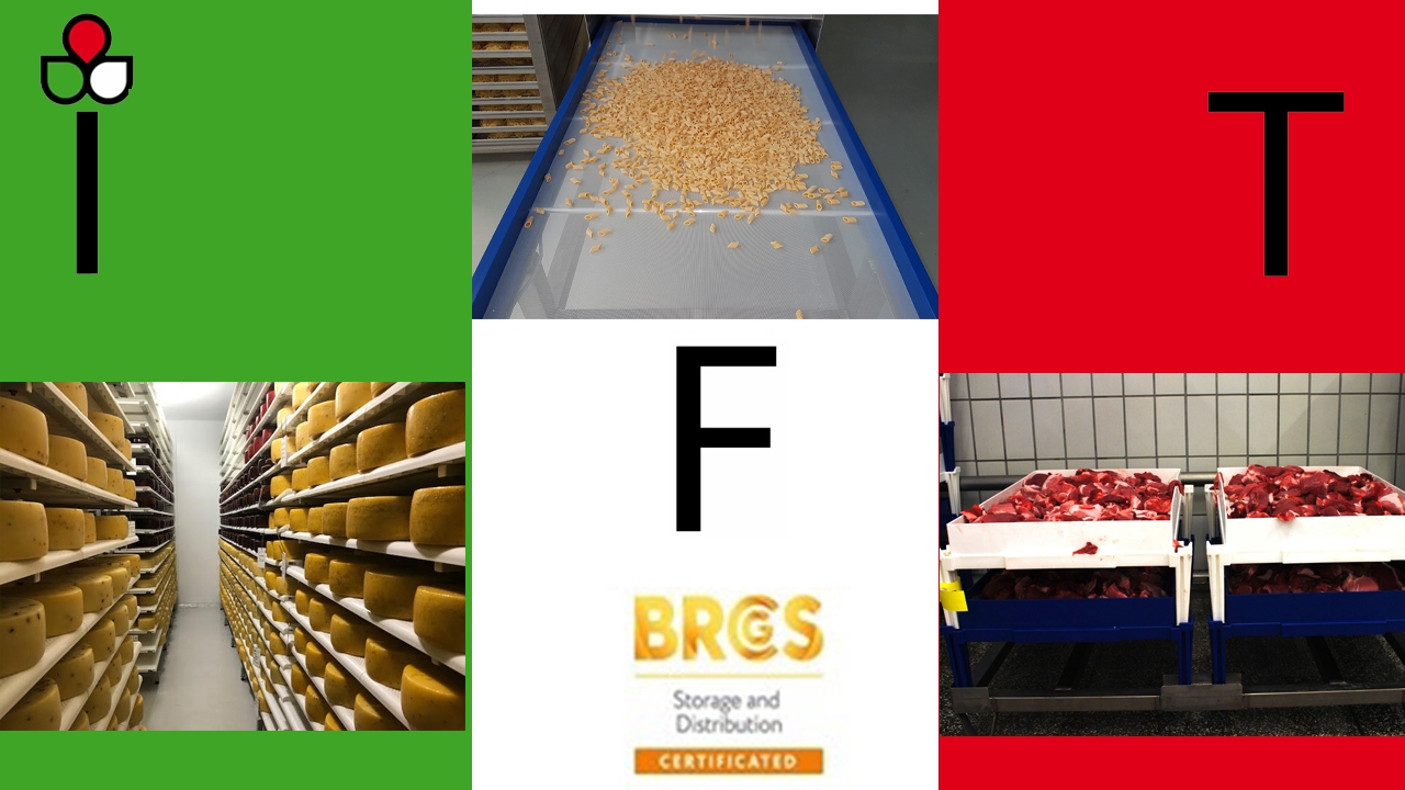 FOOD TECHNOLOGIES CERTIFIED BY BRC STORAGE AND DISTRIBUTION | IFT