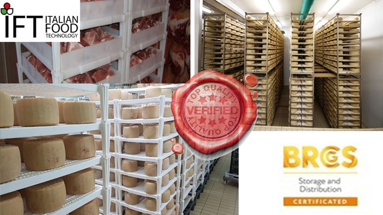 IFT srl is a BRC Storage and Distribution certified company | IFT
